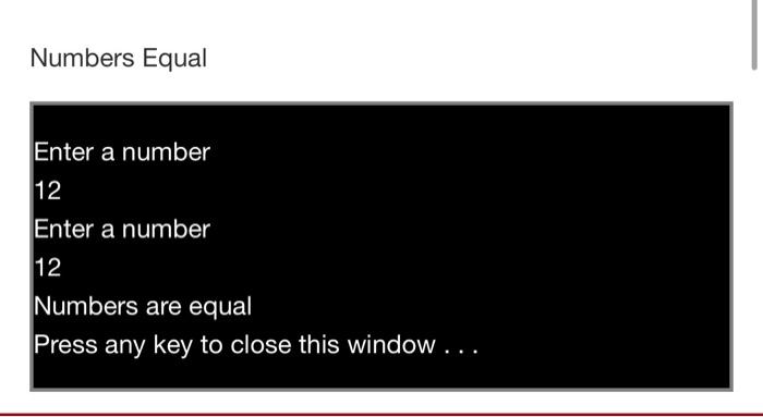 Solved Input two DWORD values from the keyboard. Using IF, | Chegg.com