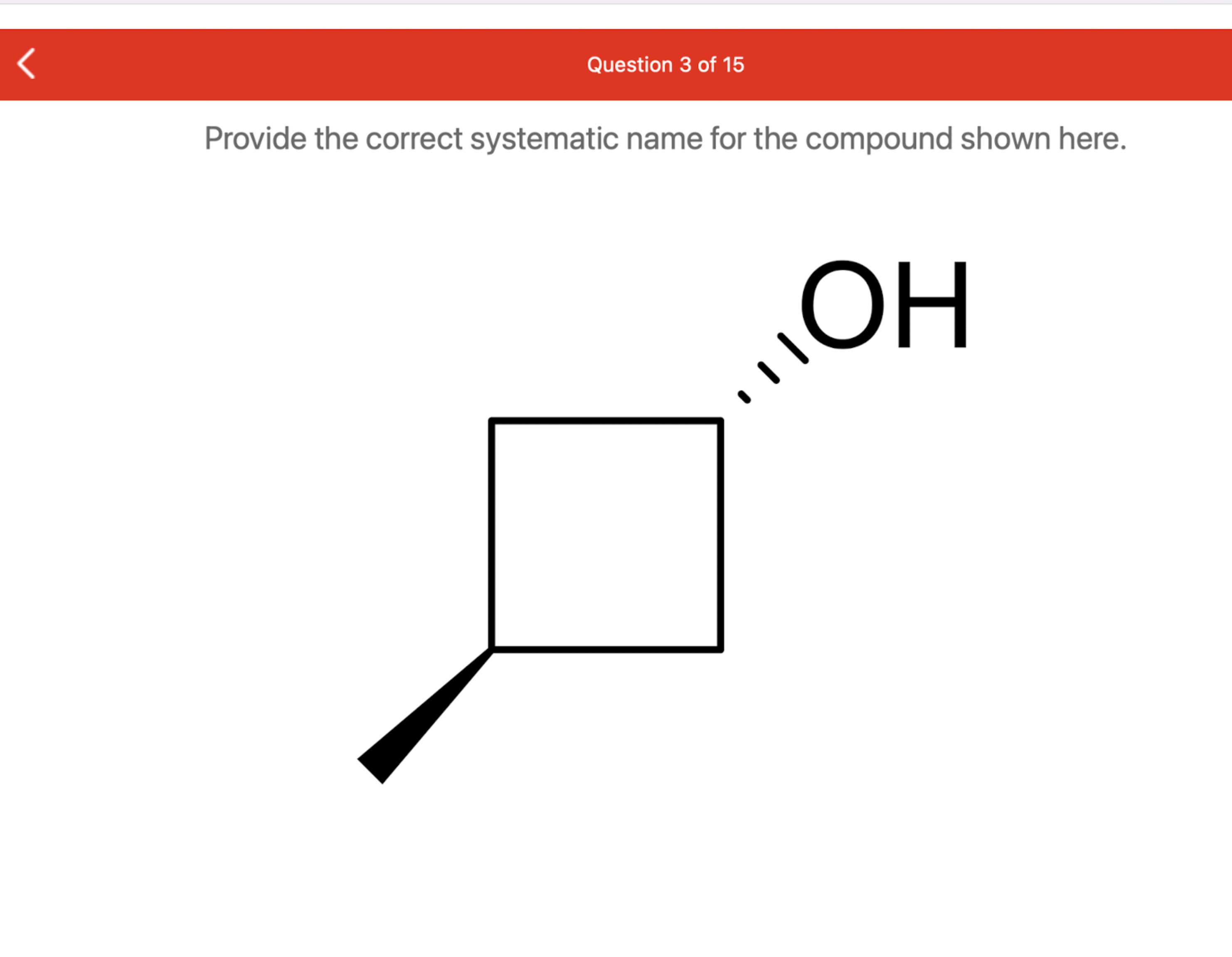Solved Provide the correct systematic name for the compound | Chegg.com