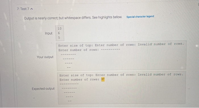 Solved Programming Instructions Write a program that prints | Chegg.com