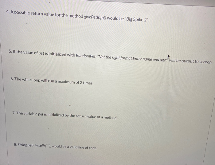 Solved Problem 2120 Points Assuming The Code Fragment Given