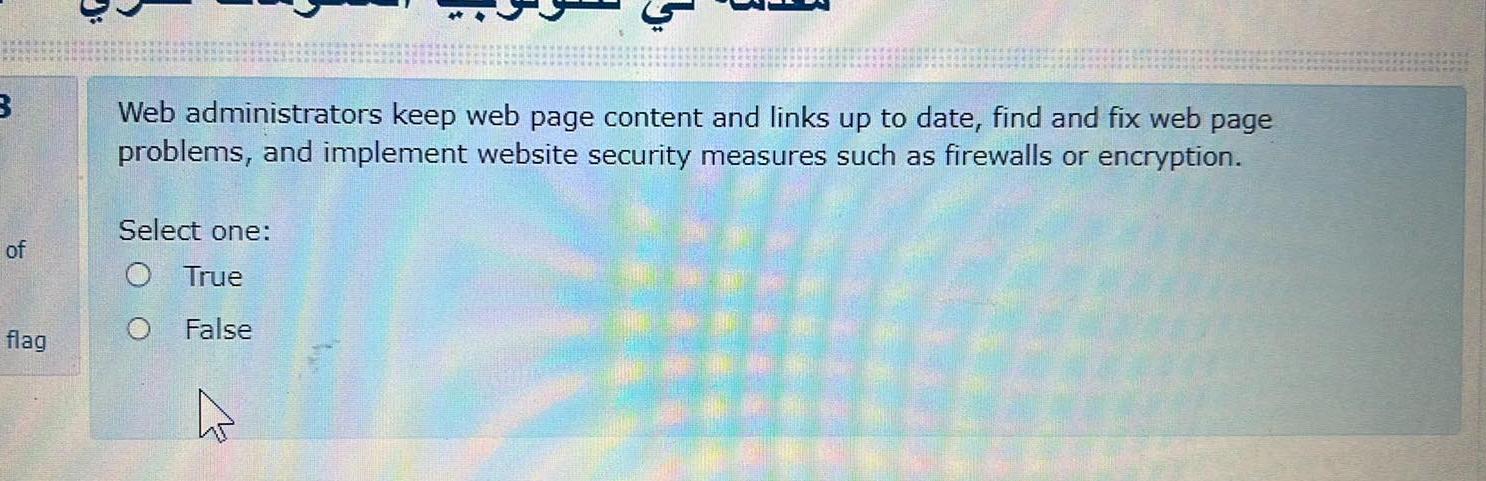 Solved Web administrators keep web page content and links up | Chegg.com