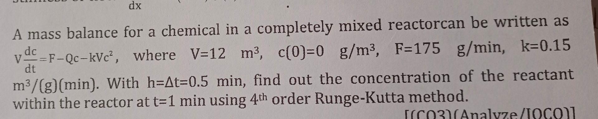 Solved it's a numerical Methods problem. Please solve it by | Chegg.com