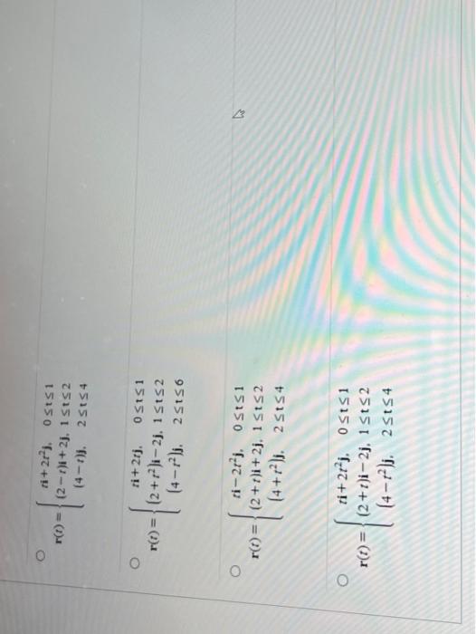 Solved \\( \\boldsymbol{r}(t)=\\left\\{\\begin{array}{cc}t | Chegg.com