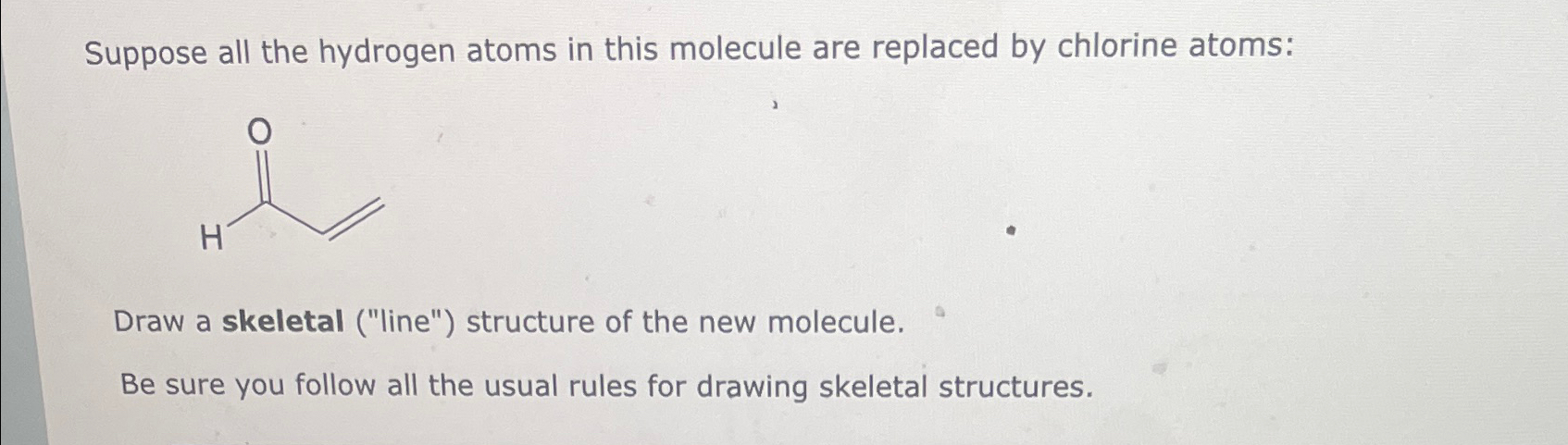 Solved Suppose All The Hydrogen Atoms In This Molecule Are