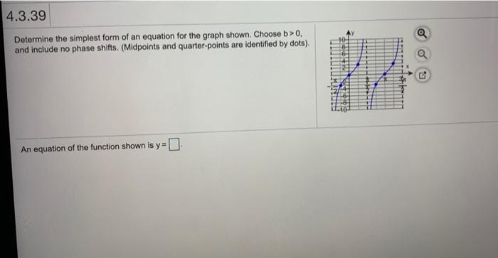 Solved 4 3 39 Q Determine The Simplest Form Of An Equation