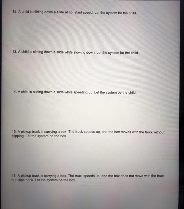 Solved draw free body diagram. label force vectors with | Chegg.com