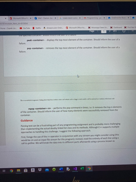Solved Page To give student experience in writing Data | Chegg.com
