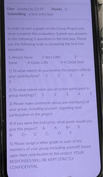Submitting a text entry box In order to earn a grade | Chegg.com