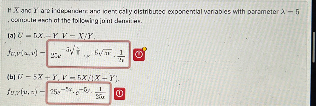 Solved If x ﻿and Y ﻿are independent and identically | Chegg.com