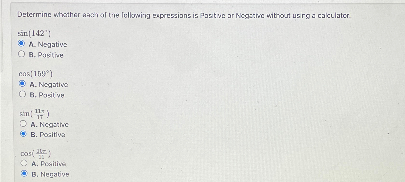 Solved Determine whether each of the following expressions | Chegg.com