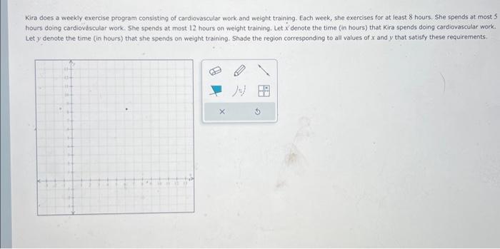 Solved Kira does a weekly exercise program consisting of | Chegg.com