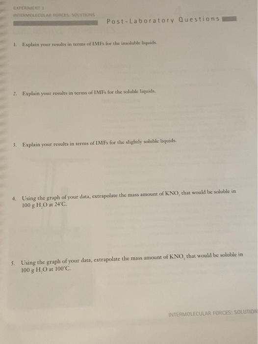 Solved S stands for soluble, P partially soluble, I | Chegg.com