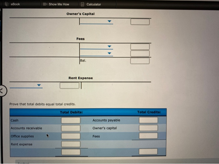 Solved General Ledger Accounts Set up T accounts for each of | Chegg.com