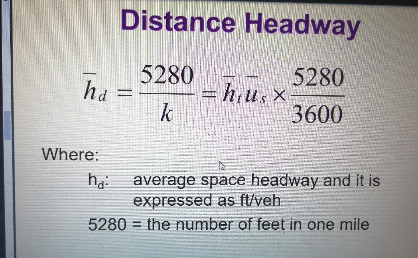 Solved 1. The following relationship between the traffic | Chegg.com