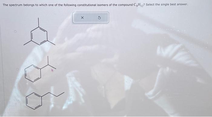 Solved Consider the 13C NMR spectrum below.Identify the | Chegg.com