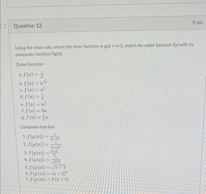 Solved D Question 12 9 pts Using the chain rule, where the | Chegg.com Solved D Question 12 9 pts Using the chain rule, where the | Chegg.com