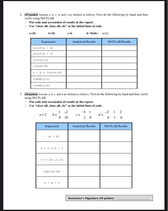 Solved ENGR 1731- Computing for Engineers REPORT DUE: | Chegg.com