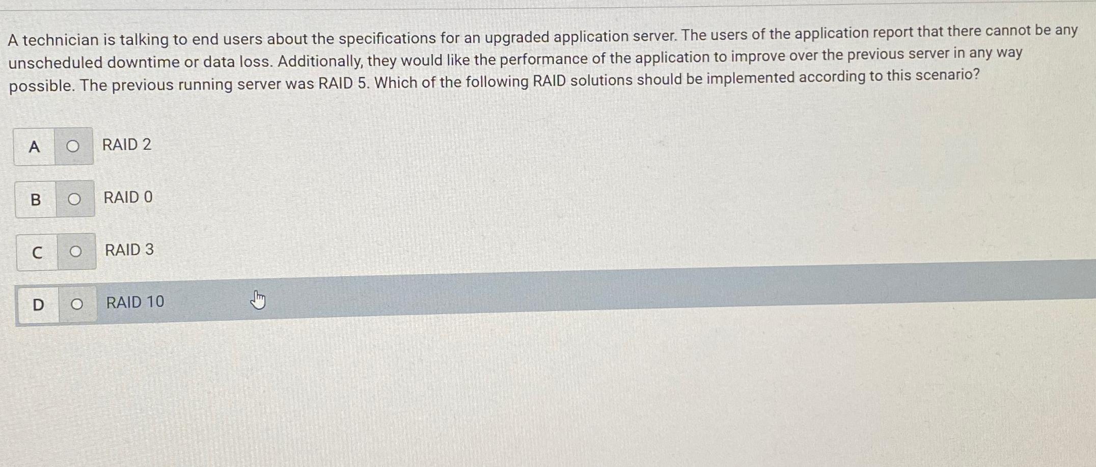 Solved A technician is talking to end users about the | Chegg.com