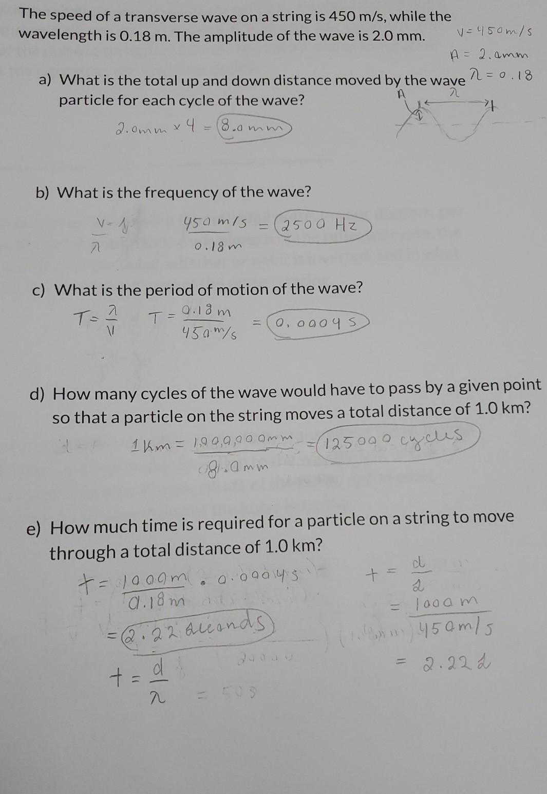 solved-the-speed-of-a-transverse-wave-on-a-string-is-450-chegg