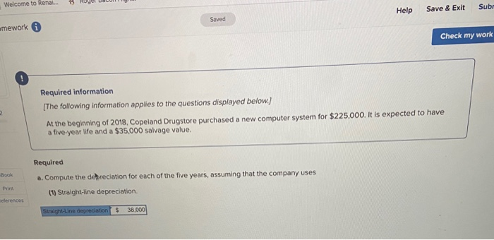 Solved Help Save & Exit Sub Saved mework i Check my work | Chegg.com