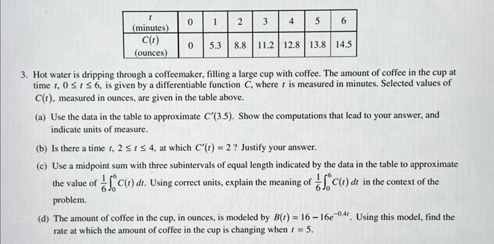 Solved \table[[\table[[t | Chegg.com
