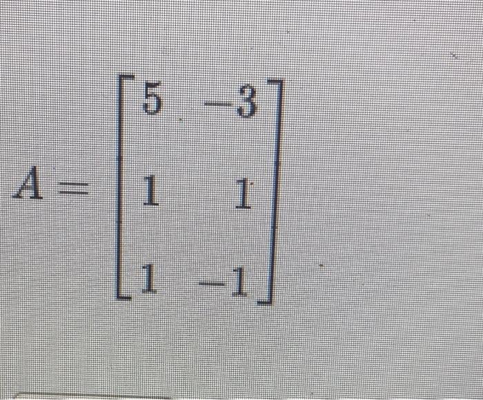 Solved Finding the Kernel, Nullity, Range, and Rank In | Chegg.com