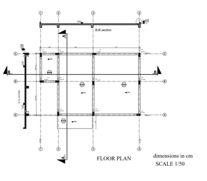 Solved Consider the given architectural plan and create your | Chegg.com