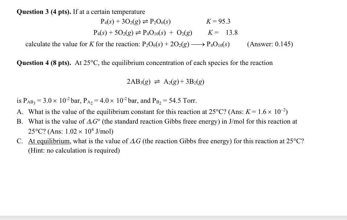 Solved Question 3 (4 ﻿pts). ﻿If at a certain | Chegg.com