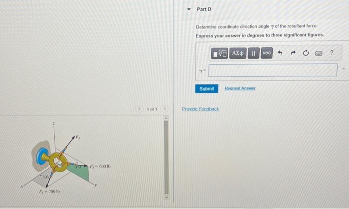 Solved Determine The Magnitude Of The Resultant Force Acting