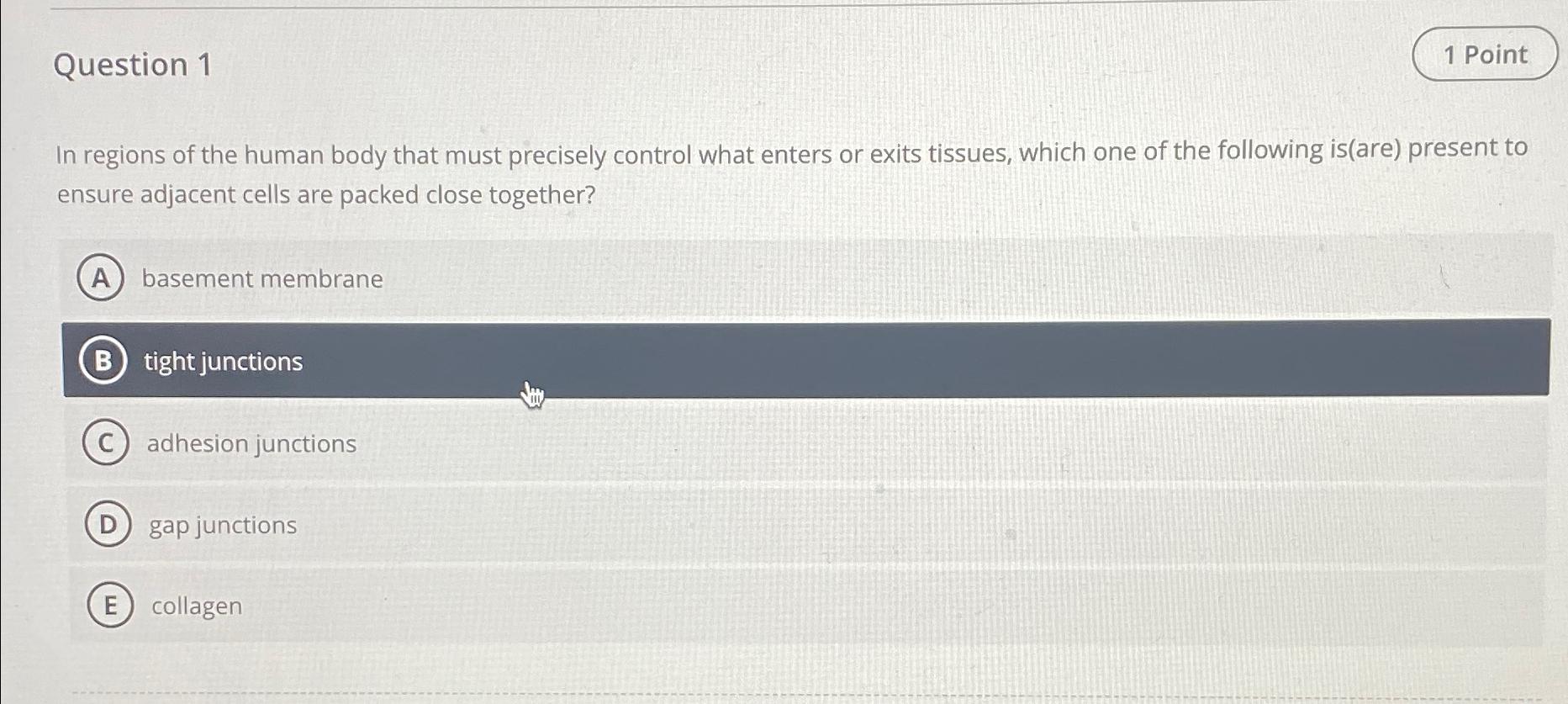 Solved Question 11 ﻿PointIn regions of the human body that | Chegg.com