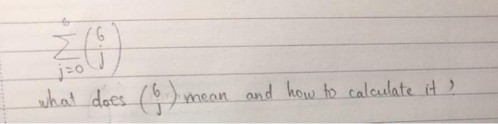Solved 20 120 what does (6) mean and how to calculate it! | Chegg.com