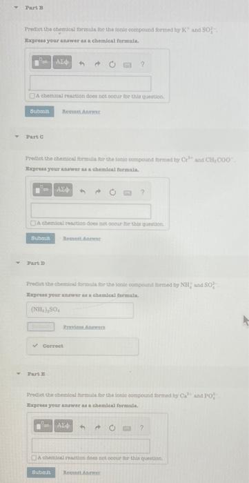 Solved Part c Mart Tartix | Chegg.com