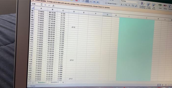 The question has an excel file I couldnt find | Chegg.com