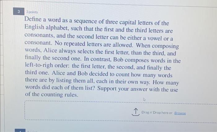 Solved 2 points Nine people (Ann, Ben, Cal, Dot, Ed, Fran, | Chegg.com