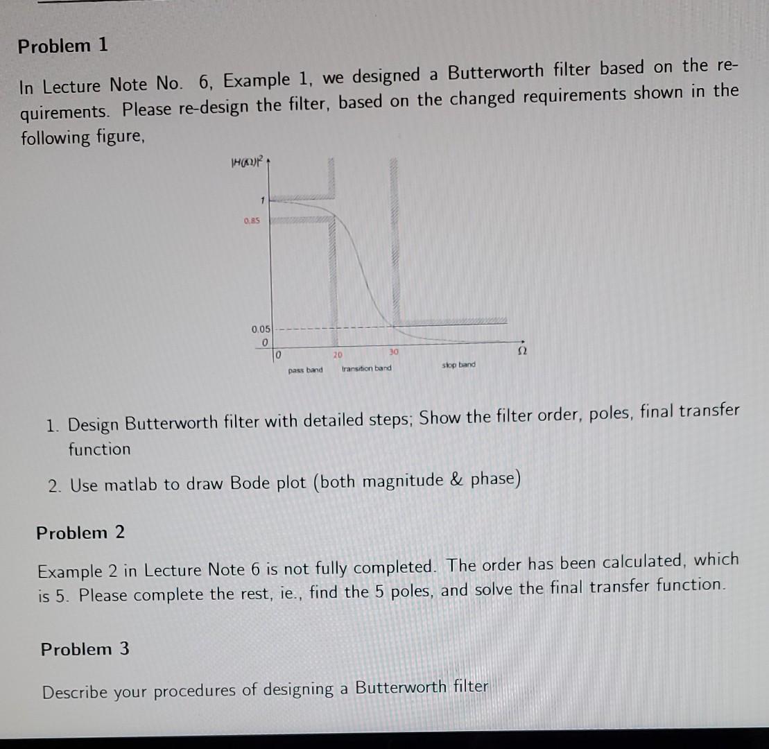 Solved please i need the step by step of problem 1 to 3 and | Chegg.com