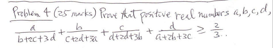 Solved Problen 4 (25 marks) Prove that positive real numbers | Chegg.com