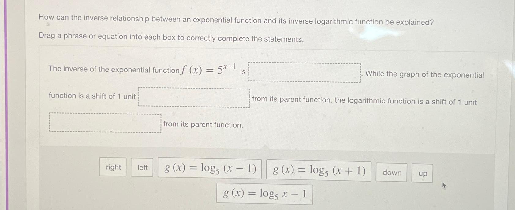Solved How Can The Inverse Relationship Between An