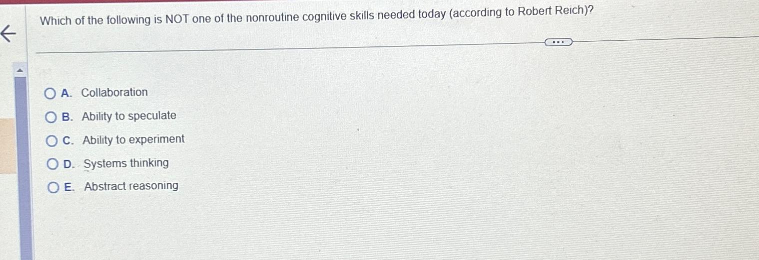 Solved Which of the following is NOT one of the nonroutine | Chegg.com