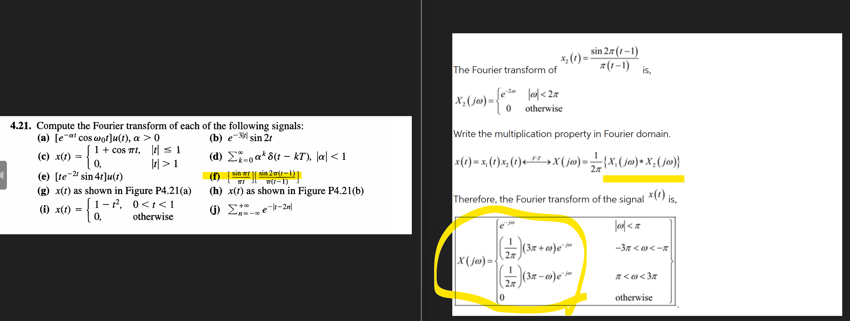 Solved i don't know how to calculate convolution. Please let | Chegg.com