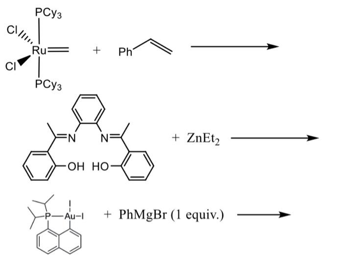 Solved +PhCH +ZnEt2 +PhMgBr (1 equiv.) | Chegg.com