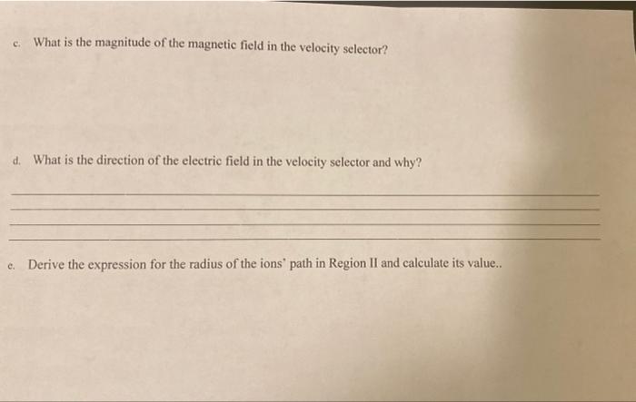 Solved Problem III Charge particle in a magnetic field. A | Chegg.com