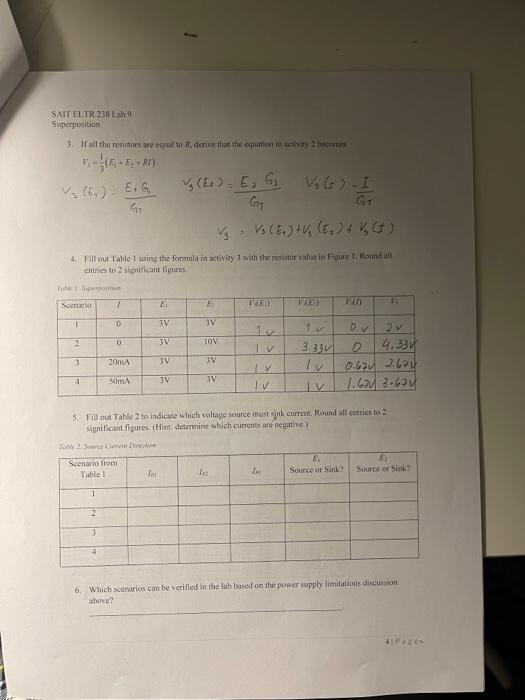 Solved VF=31(F3+F2+RI) 4; Fill out Table 1 using the | Chegg.com