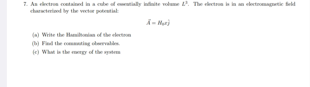 Solved An electron contained in a cube of essentially | Chegg.com