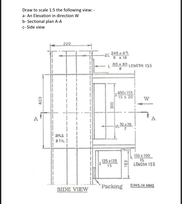 Solved Classwork 10 Required: Draw to a suitable scale the | Chegg.com