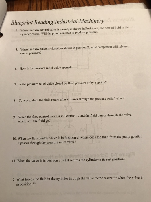 Solved Blueprint Reading Inds Blueprint Reading Industrial | Chegg.com