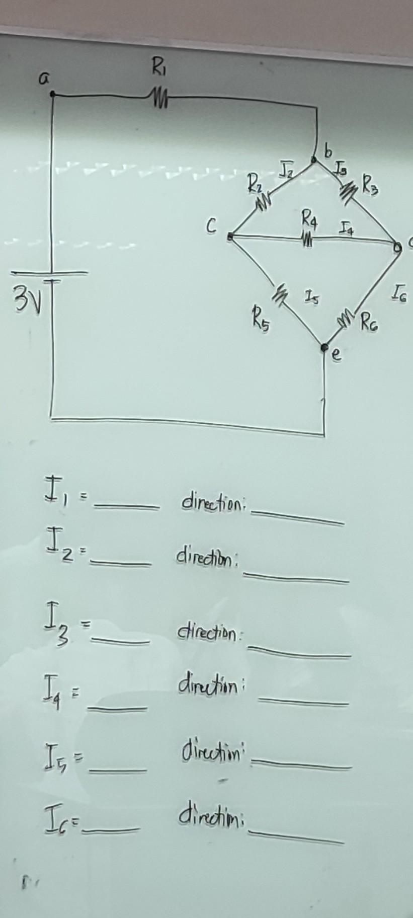 Solved R1= 1k(ohms) R2= 510 (ohms) R3= 510 ( ohms) R4= 1k | Chegg.com