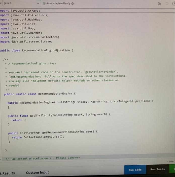 1. TikTok Recommendation Engine TikTok Recommendation | Chegg.com
