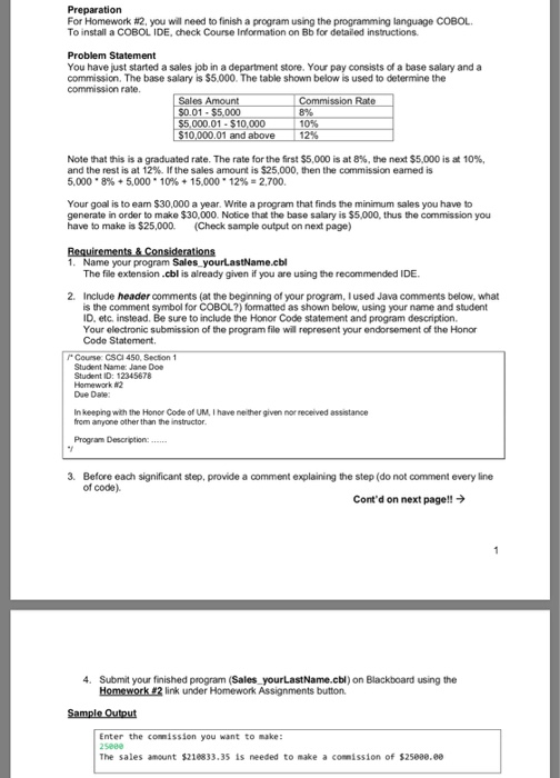 Solved Preparation For Homework #2, you will need to finish | Chegg.com