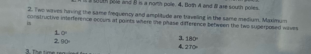Solved Two waves having the same frequency and amplitude are | Chegg.com