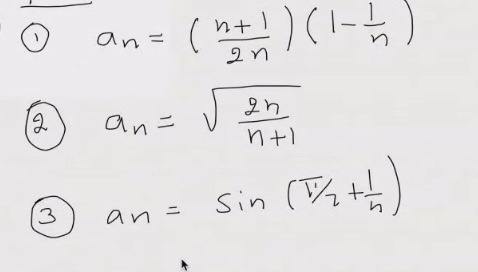 Solved ntl zn Ja an =( @an van 2017 ntl 3a ③ an sin ( = 2 + | Chegg.com